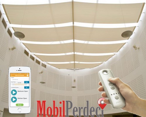 Motorlu Tavan Perdesi - istanbul Perdeci